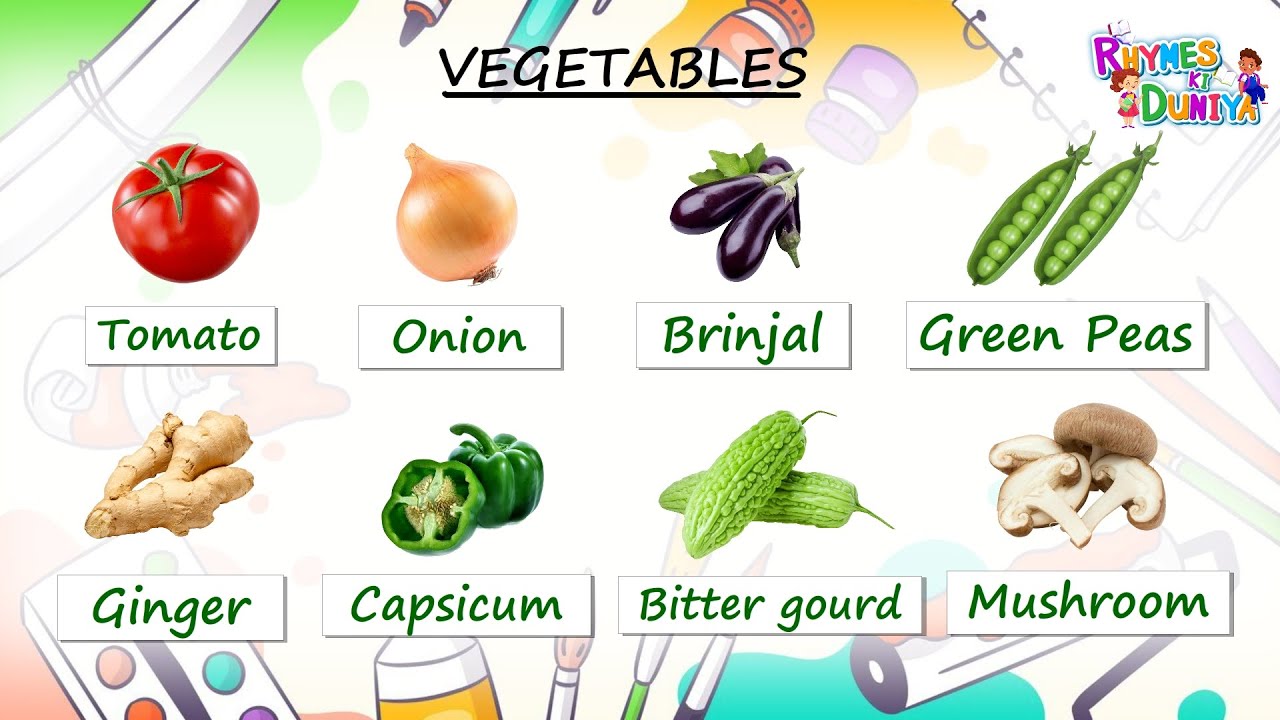Vegetable Names with Pictures | Different Types of Vegetables ...