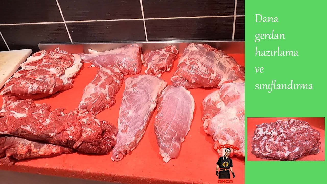 Dana gerdan eti sınıflandırma - YouTube