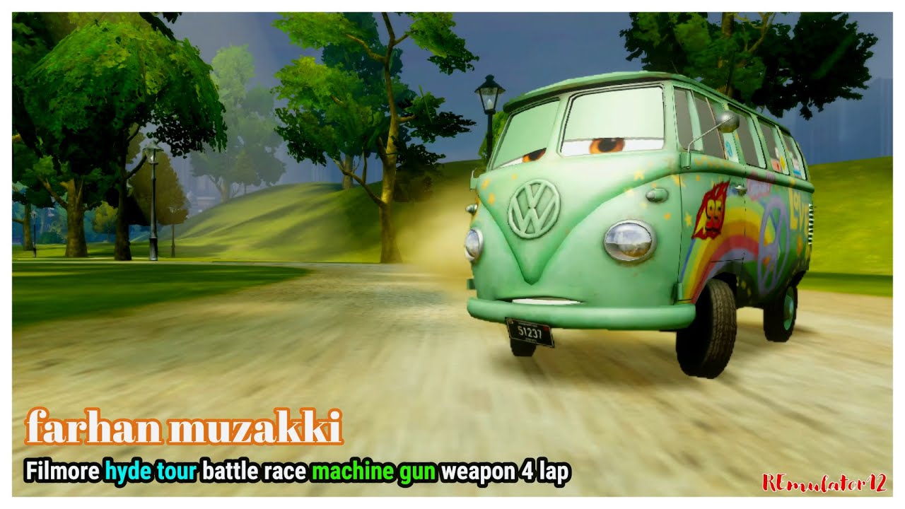 Cars 2 The Video Game | Fillmore - Battle Race (Machine Guns) | Hyde ...