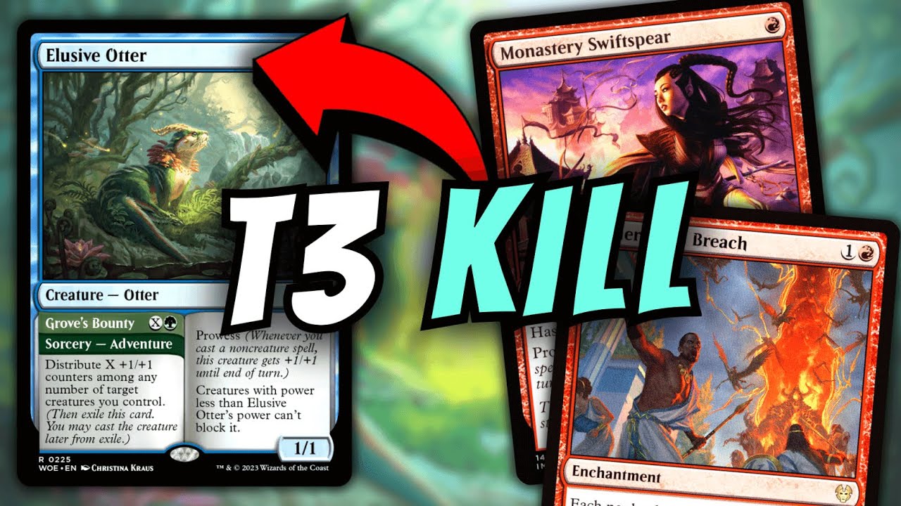 PROWESS is UNSTOPPABLE With This NEW CARD! | Temur Otter Prowess | WOE ...