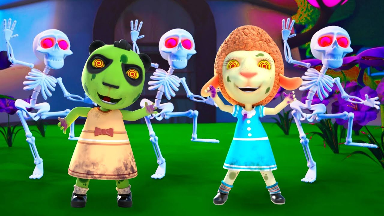 Funny ZOMBIE Dance | Cartoon for Kids | Dolly and Friends - YouTube