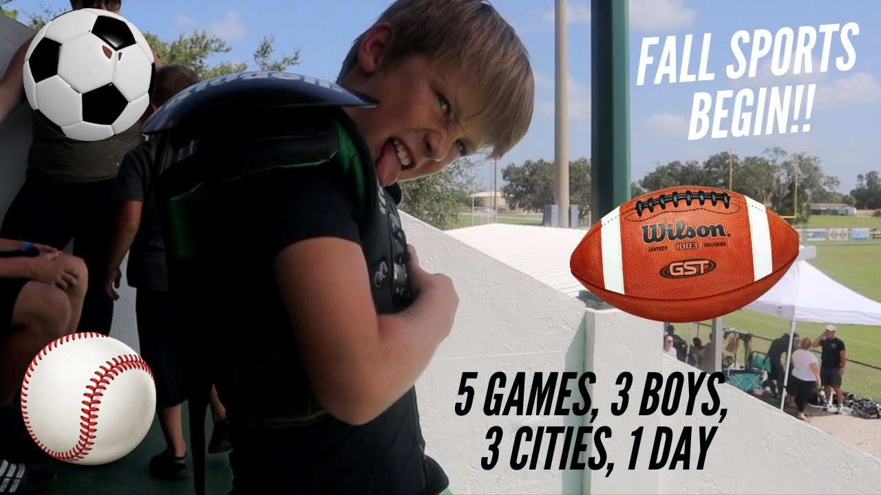 FALL SPORTS BEGIN!! OPENING DAY 2020 POST QUARANTINE - YouTube