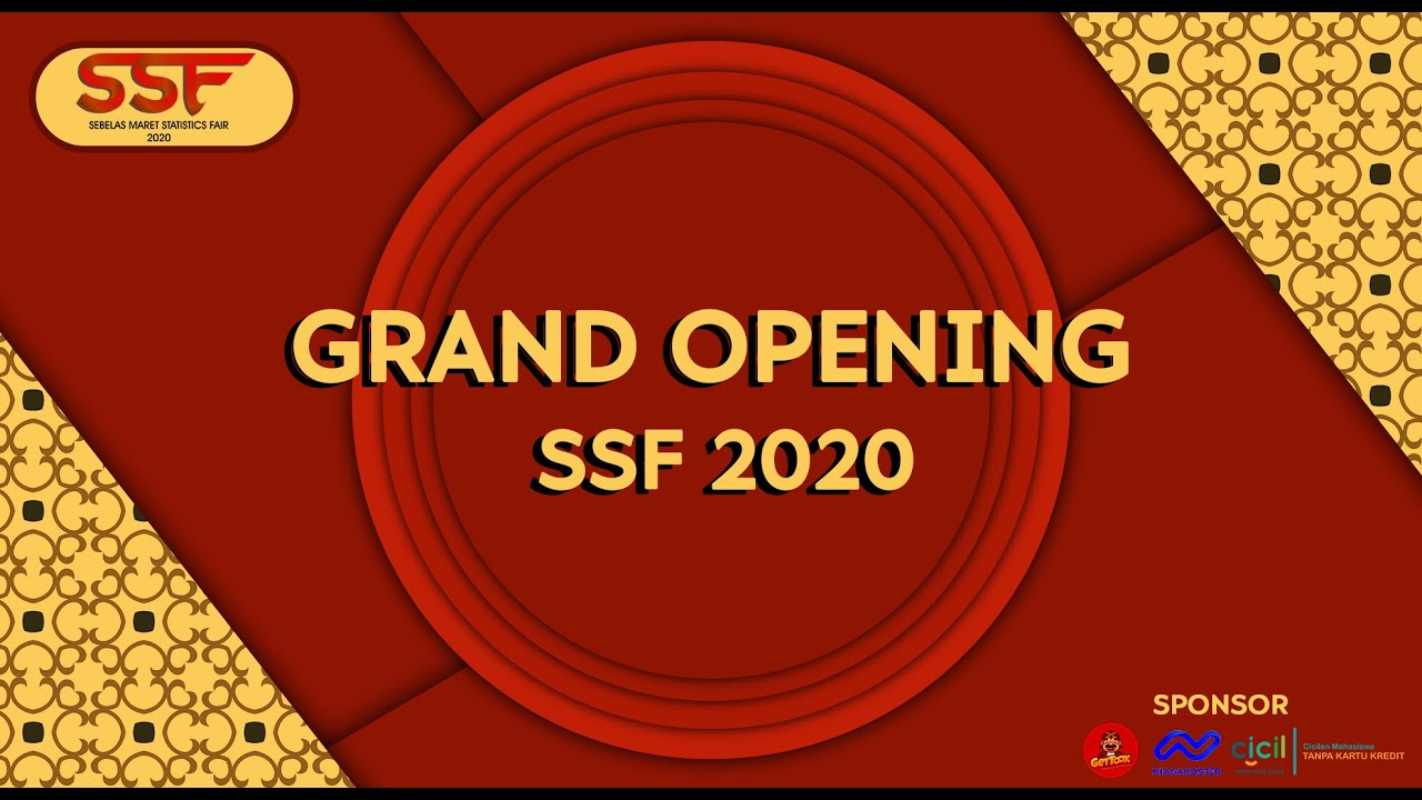 Grand Opening SSF X SSS 2020 - YouTube