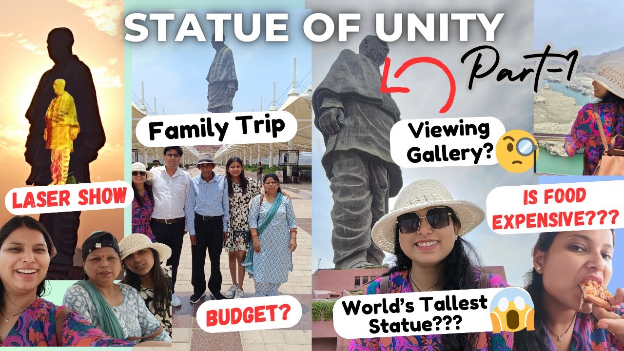 Visited World’s Tallest Statue "Statue Of Unity" | Part-1 | Gujarat ...