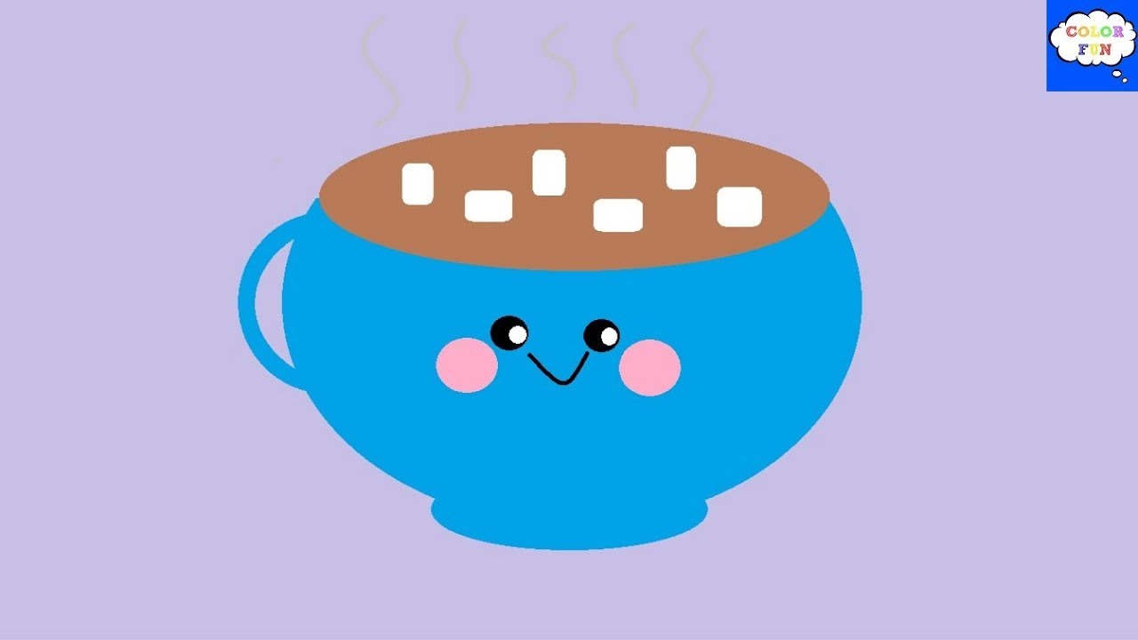 How to Draw Hot Cocoa ☕ - YouTube