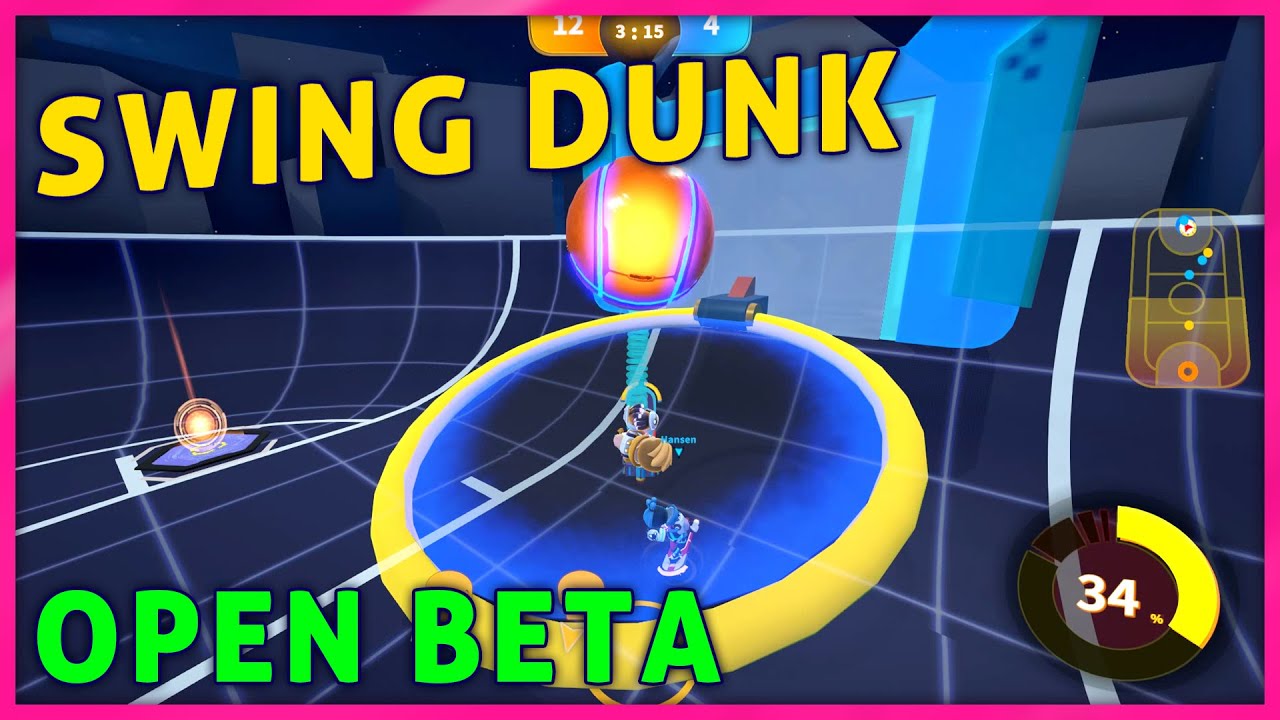 Swing Dunk Open Beta Gamepaly - YouTube