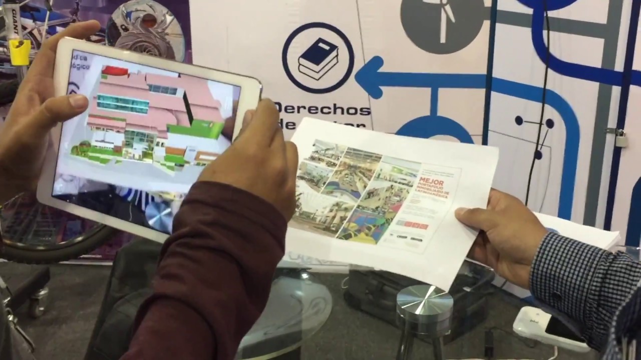 Stand interactivo con el uso de Realidad Aumentada - YouTube