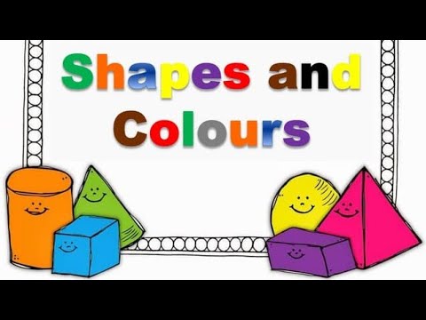 Learning Shapes and Colours | Best leaning video for toddlers | - YouTube
