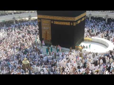 Kabede namaz hazırlığı & SADETTİN TURHAN