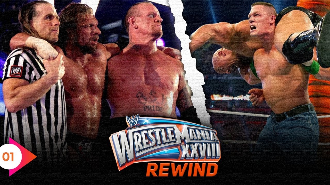 ⏪ WrestleMania Rewind Ep 1 | WrestleMania 28 | End Of An Era, Once In A ...