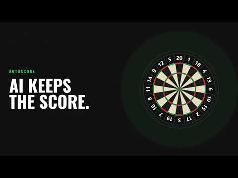 Your phone scores your darts. No camera needed.