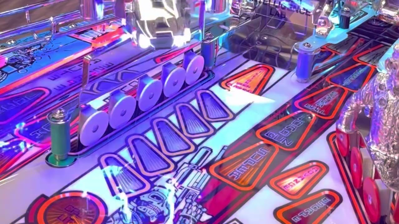 Terminator 2 Pinball Restoration - Hunter Killer Mod Test 2 - YouTube