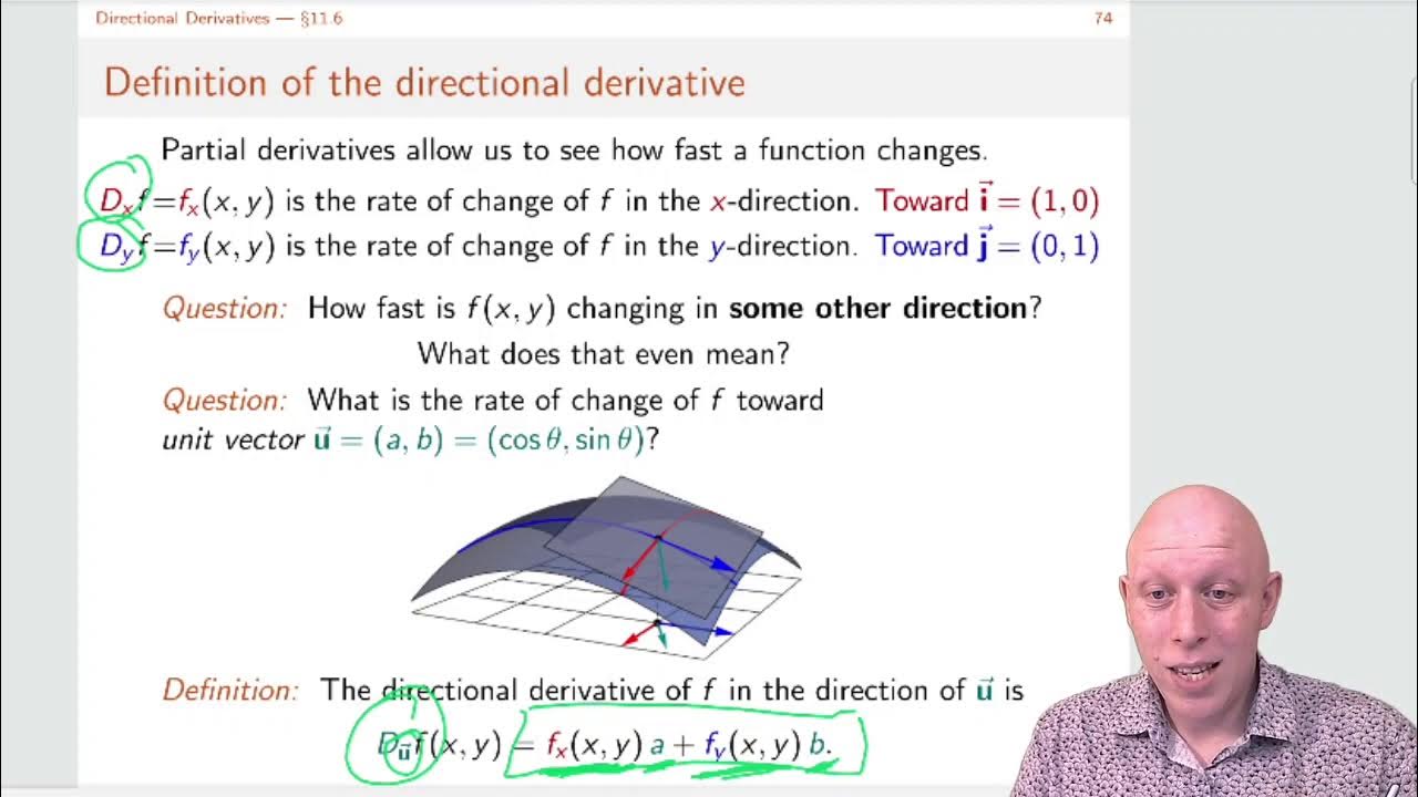 Multivariable Calculus - Ch 11.6 - Directional Derivatives and their ...