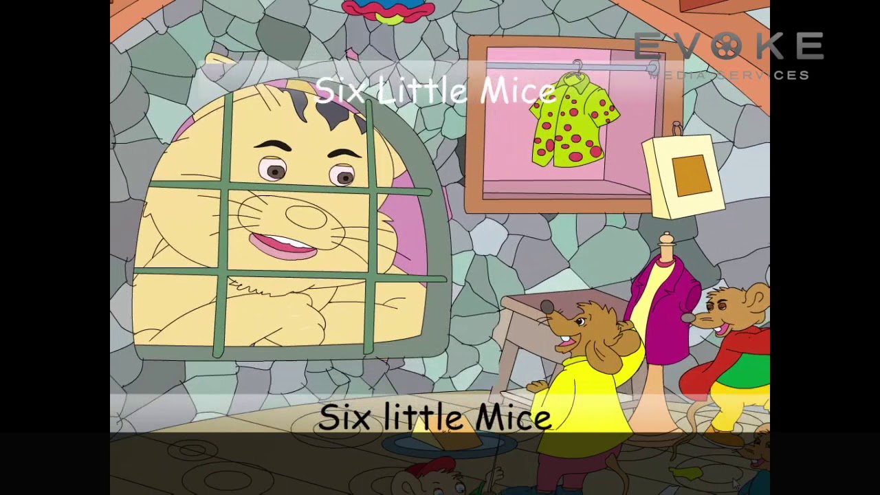 Six Little Mice || Rhyme - YouTube