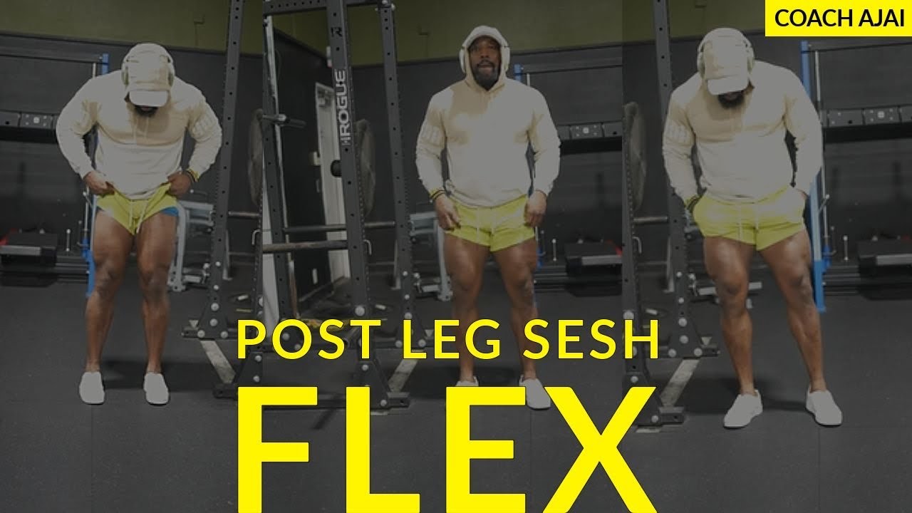 Post Leg Training Flex 💪🏿 - YouTube