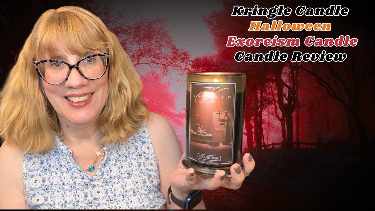 Kringle Candle Halloween Exorcism Candle Review - YouTube