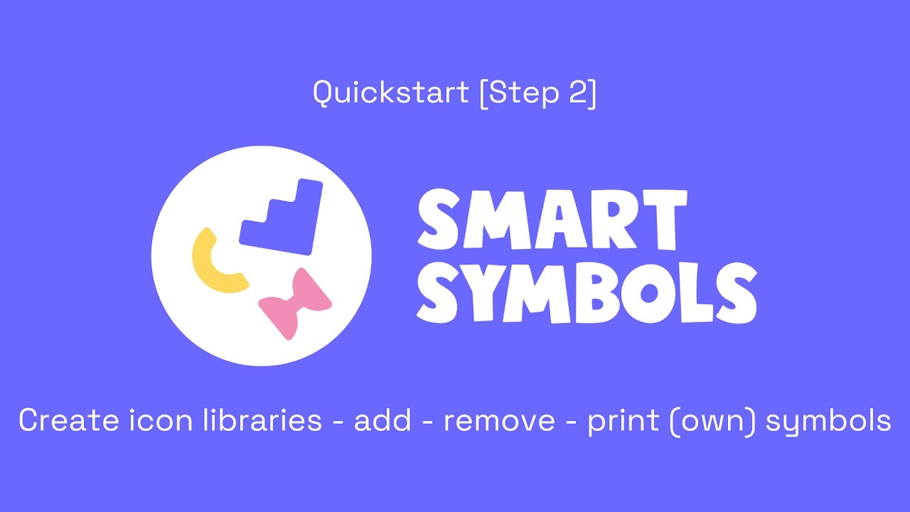 Smart Symbols Quickstart Step 2 - YouTube