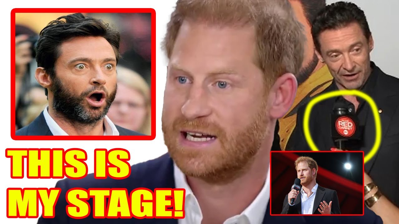 Harry Crazy Rushes The Stage & Grabs Jackman's Mic At Deadpool ...