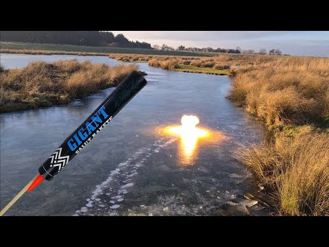 FIREWORKS UNDER ICE!