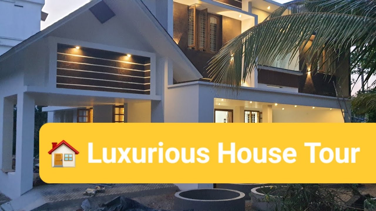 Royal House Tour 🏠 141 | Beautiful Kerala House | Top Class Villa ...