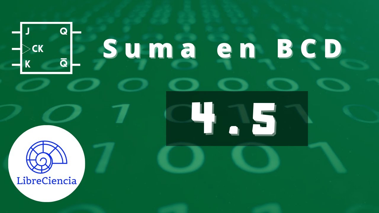 🟩 Electrónica Digital I 4-5 Suma en BCD - YouTube