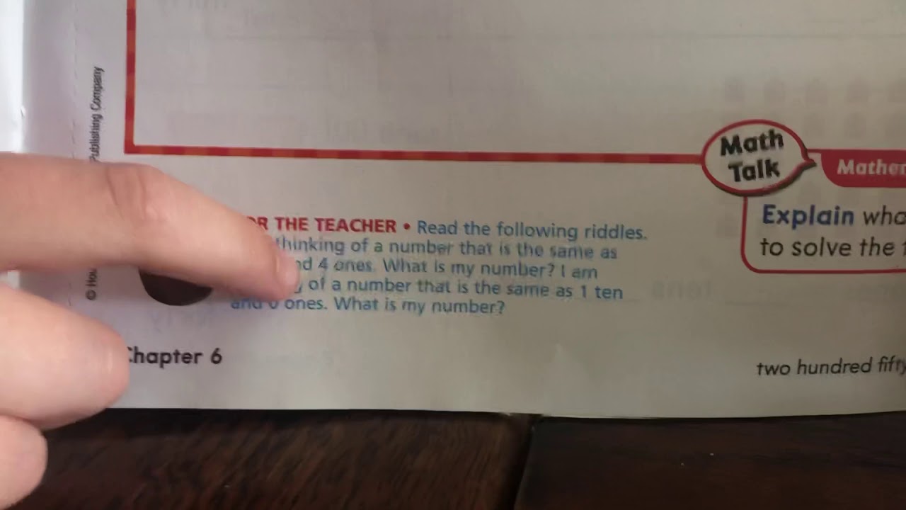 Gomath lesson 6.5 first grade chapter 6 lesson 5 for kids - YouTube