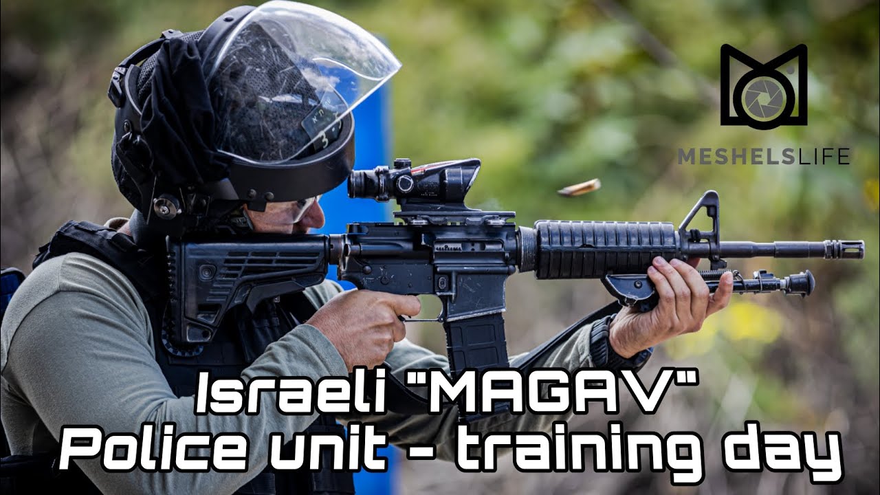 I joined an Israeli MAGAV police unit for a training day! - YouTube