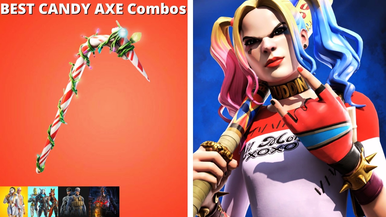 Best CANDY AXE Pickaxe Combos For CHAPTER 6 - YouTube