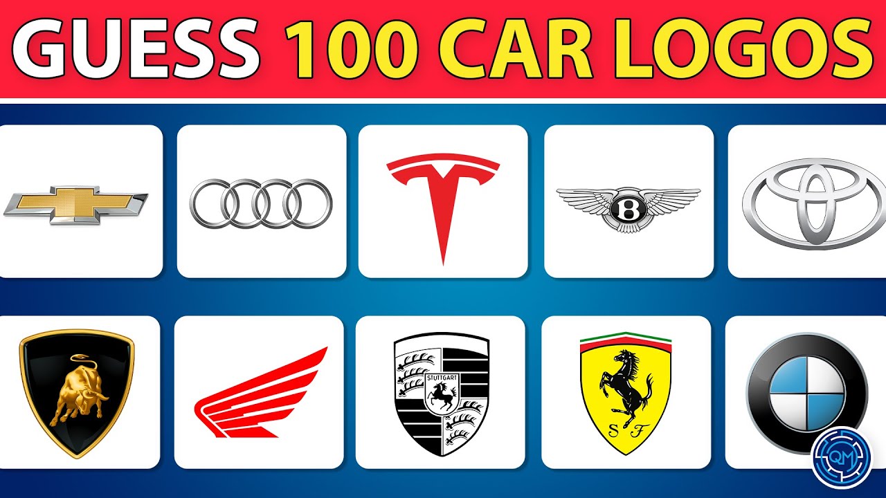 Guess the Car Brand Logo🚘 (100 Car Logos) - YouTube