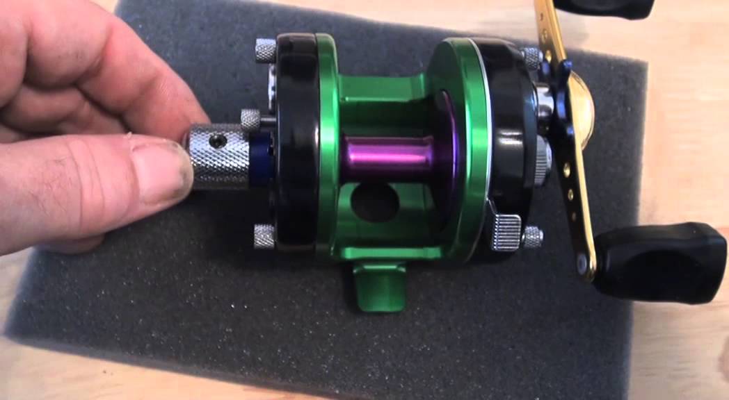 Akios 555 PMR Harlequin Bespoke Custom Build Len's Reel - YouTube
