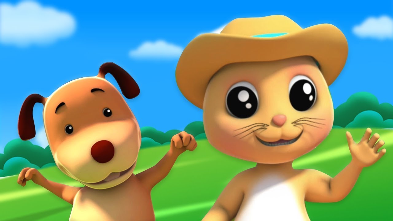 Katzen lied | Kätzchen Für Kinder | Lieder in Deutsch | Baby-Reime ...