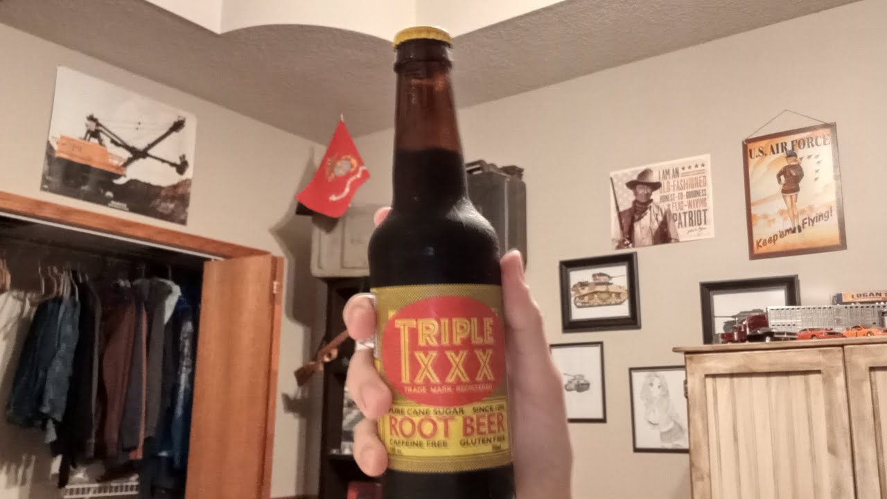 Triple XXX Root Beer Review - YouTube