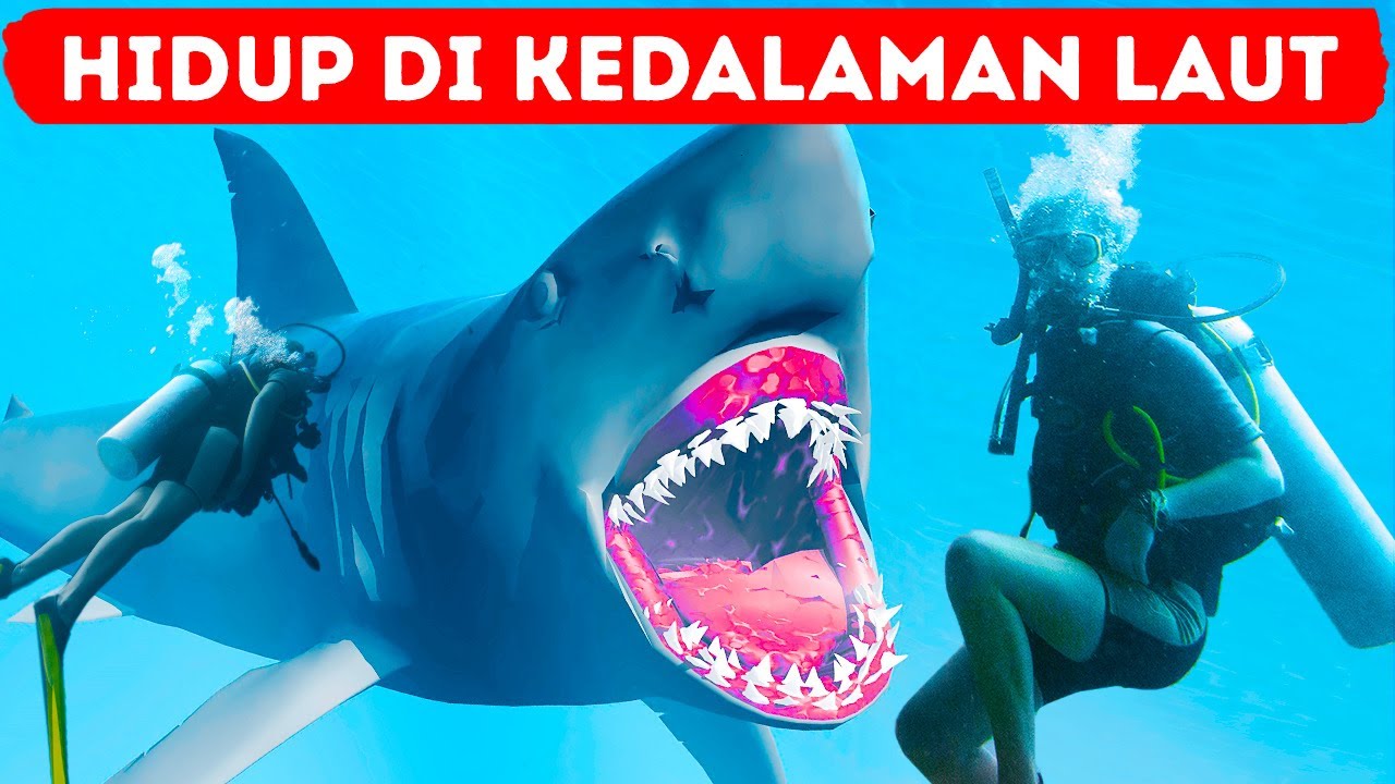 8 Hiu Laut Dalam Ini Pasti Membuatmu Merinding - YouTube