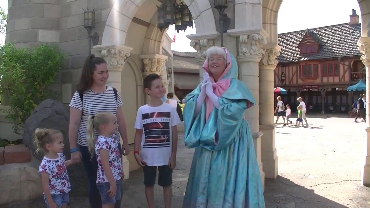Meet Fairy Godmother behind Cinderella Castle - Magic Kingdom, Walt ...