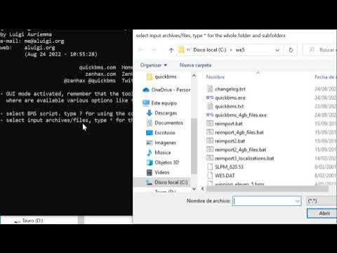 QuickBMS Winning Eleven 5 (WE5.DAT Extract Files) - YouTube