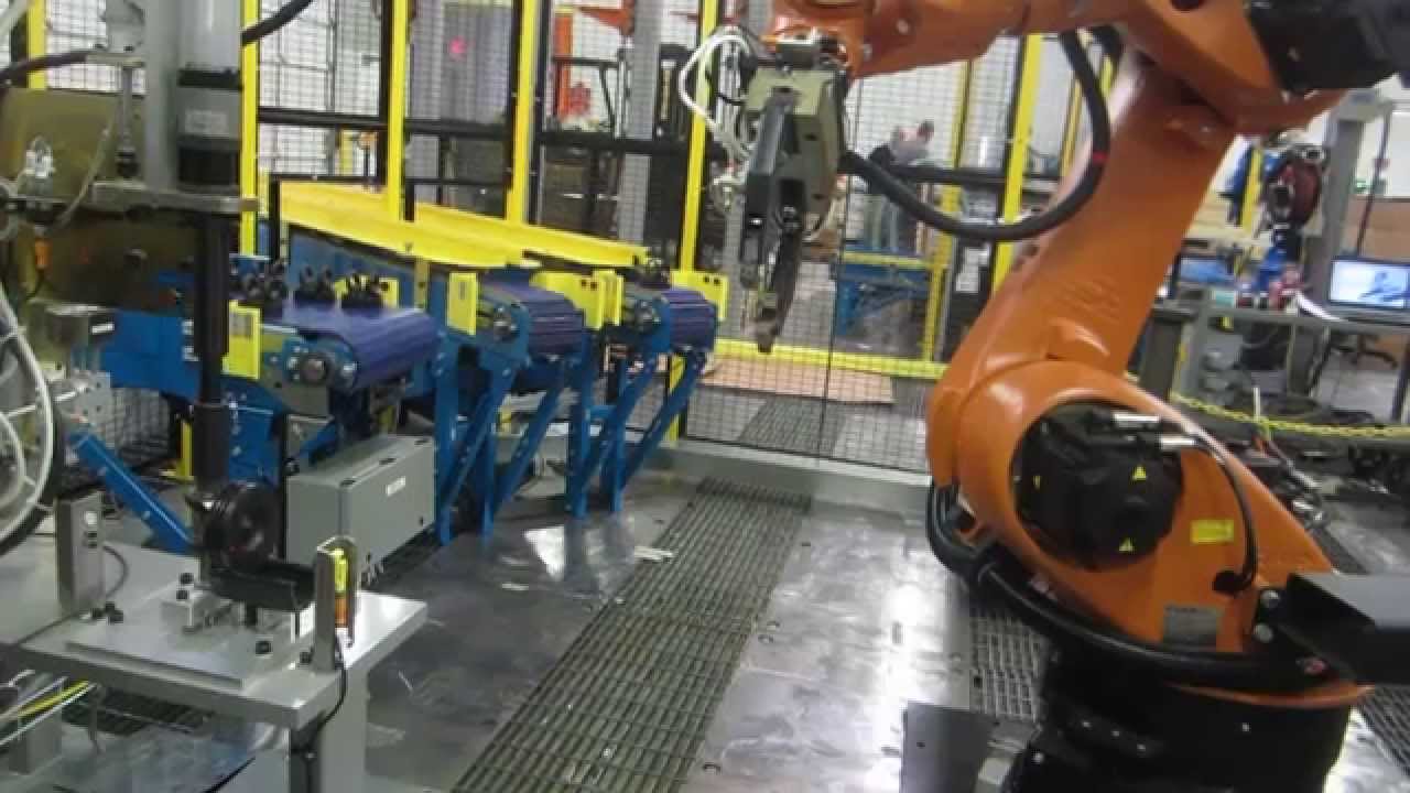 Machine Tending - Robot for Machine Tending - YouTube