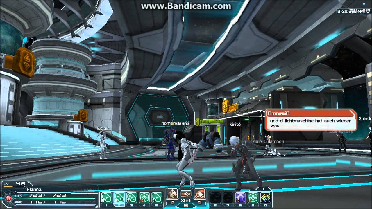 I was having a time in the lobby of PSO 2 - YouTube