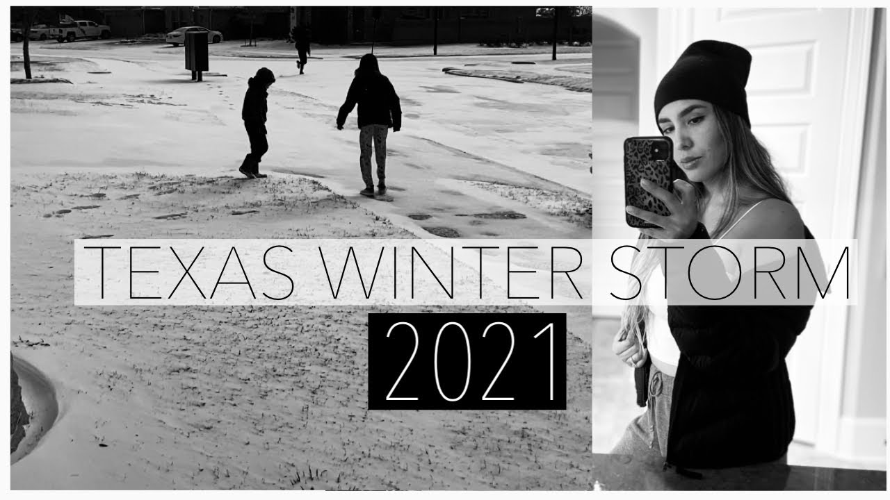 TEXAS WINTER STORM | VLOG , NO POWER, NO WATER!! - YouTube