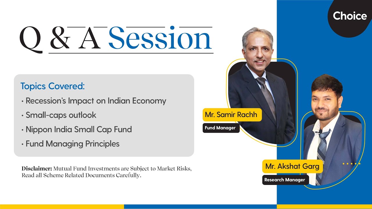 Recession’s Impact on the Indian Economy, Small Caps Outlook | Q&A with ...