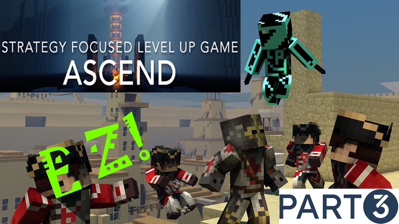 LITERALLY EZ! [ASCEND (Level 3) Minecraft Map] GAMEPLAY - YouTube