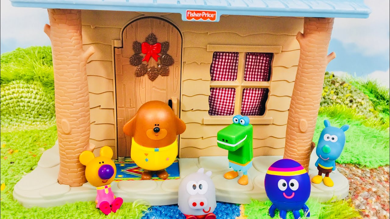 Hey Duggee TOYS Figures VISIT Cabin House - YouTube