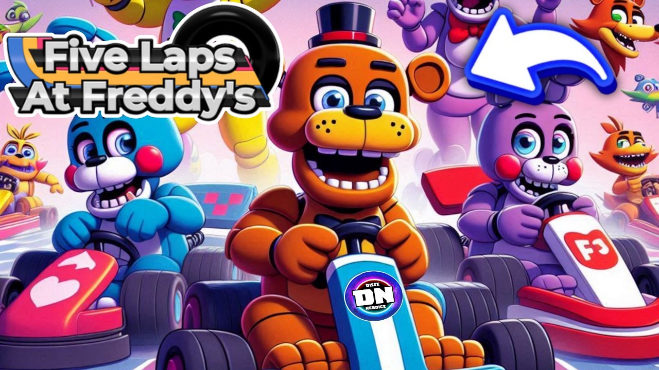 FNAF KART! O jogo de corrida de FNAF - Five Laps At Freddy's - YouTube