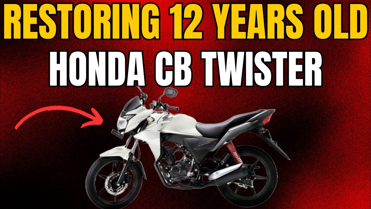 Honda cb twister modification 2024 | Restoring 12 Years Old Honda Cb ...