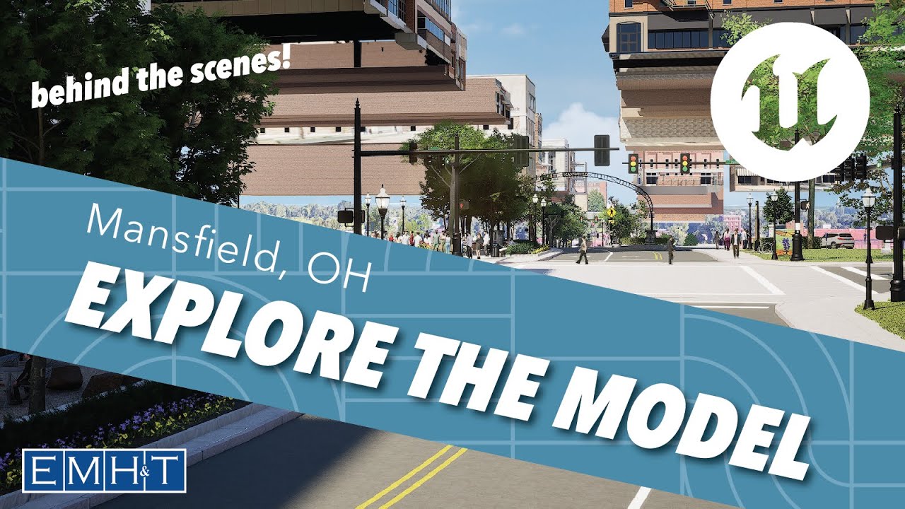 Behind the Scenes! | Downtown Mansfield, OH Unreal Engine Model - YouTube