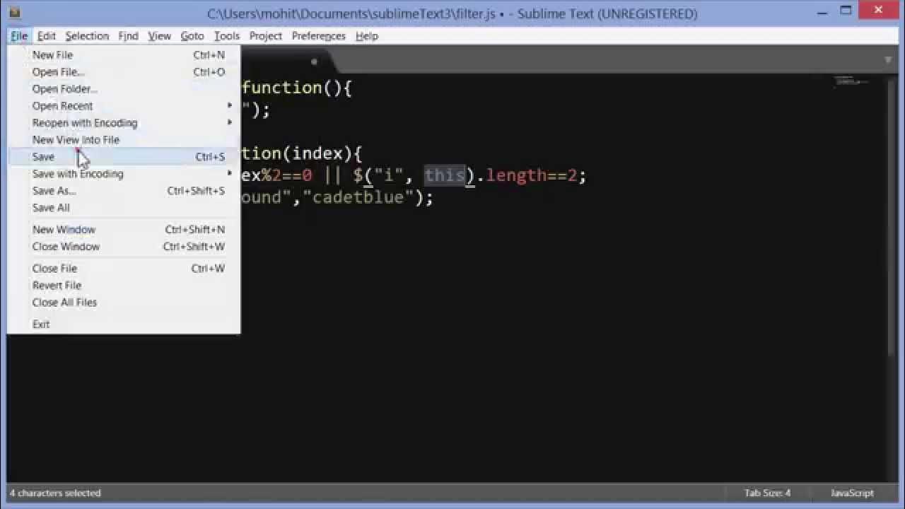 JQuery Filter Traversing Method - YouTube