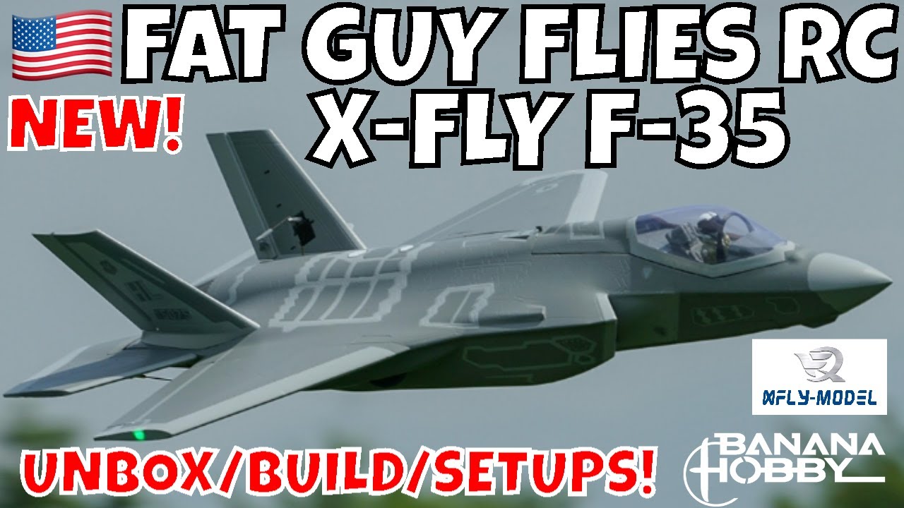 NEW! XFLY F-35 UNBOX/BUILD/SETUPS by FGFRG #rcjets #aviation #new #rc ...