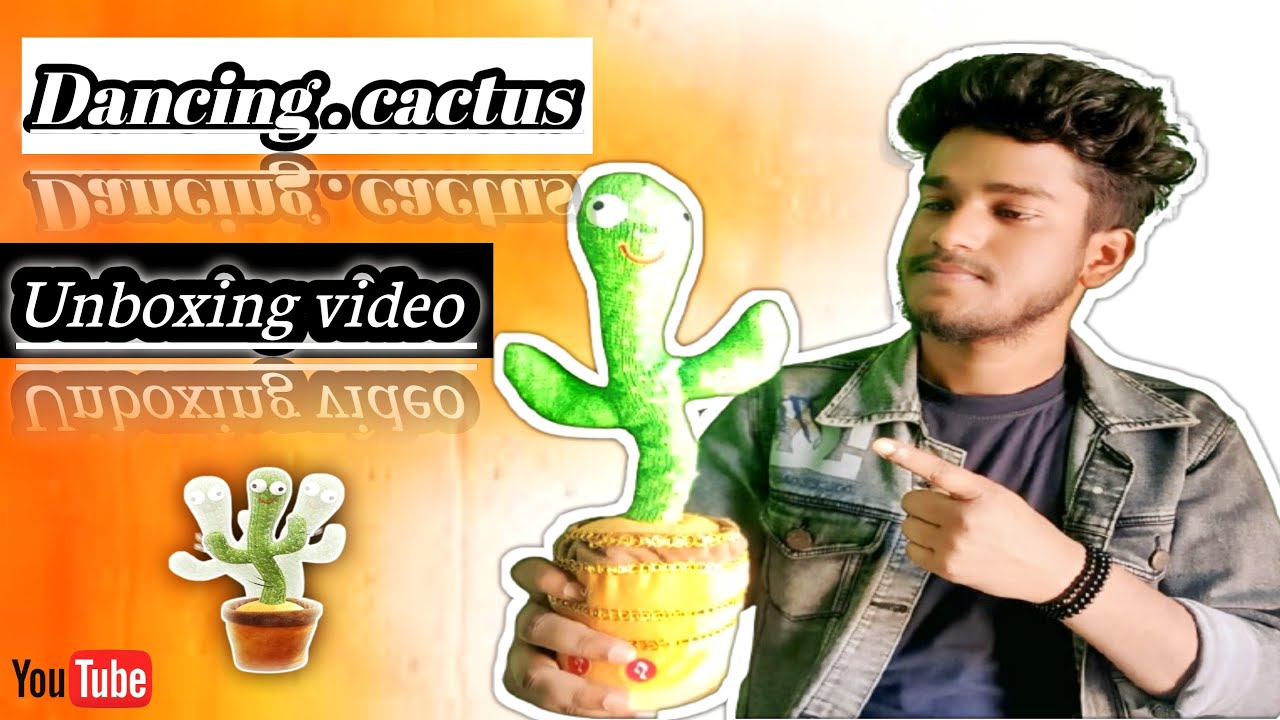Dancing Cactus Unboxing & Review !! Talking Review#video - YouTube