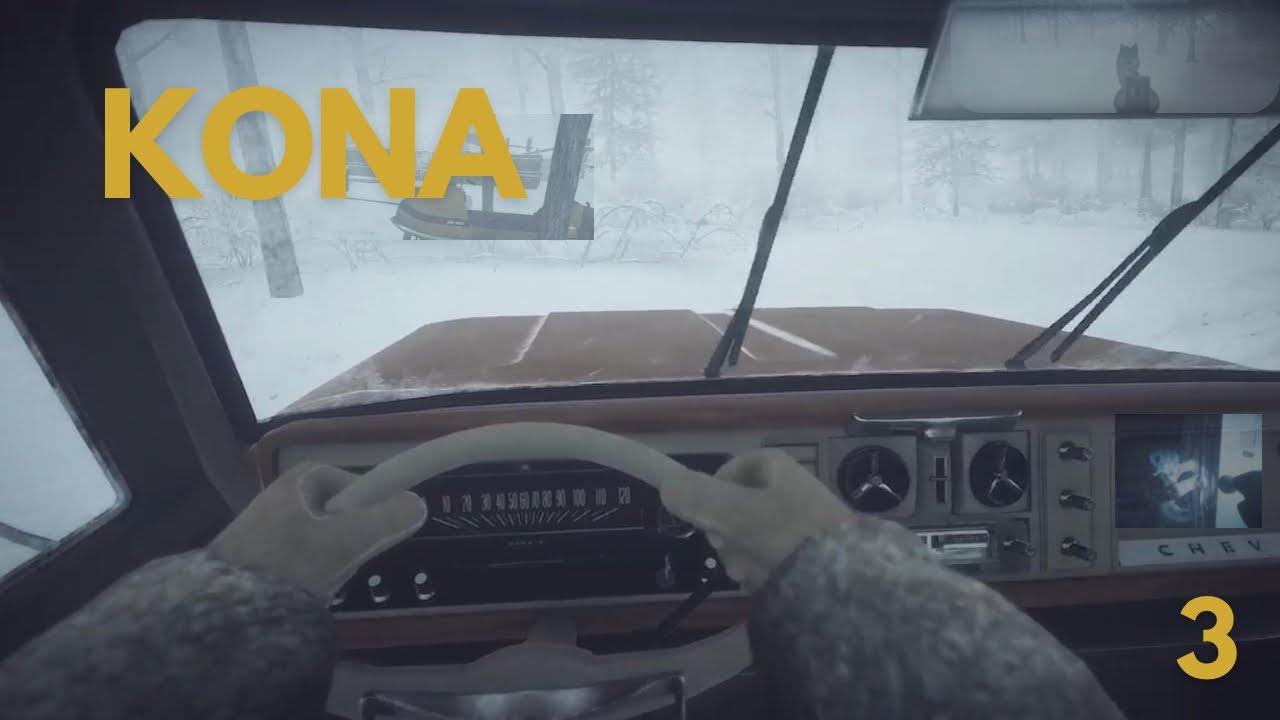 ALIENS, SNOW MOBILES, WOLVES OH MY! | KONA GAMEPLAY [3] - YouTube