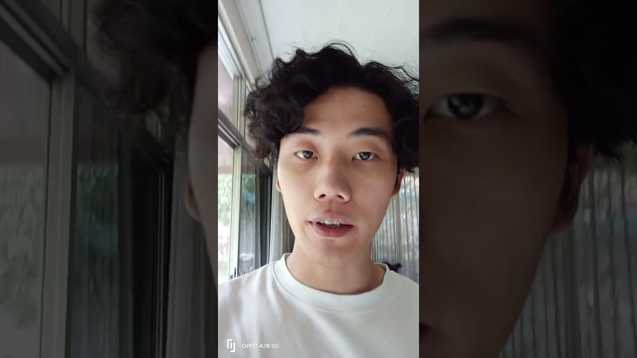 Oppo A78 5G selfie sample [FHD, 30fps]