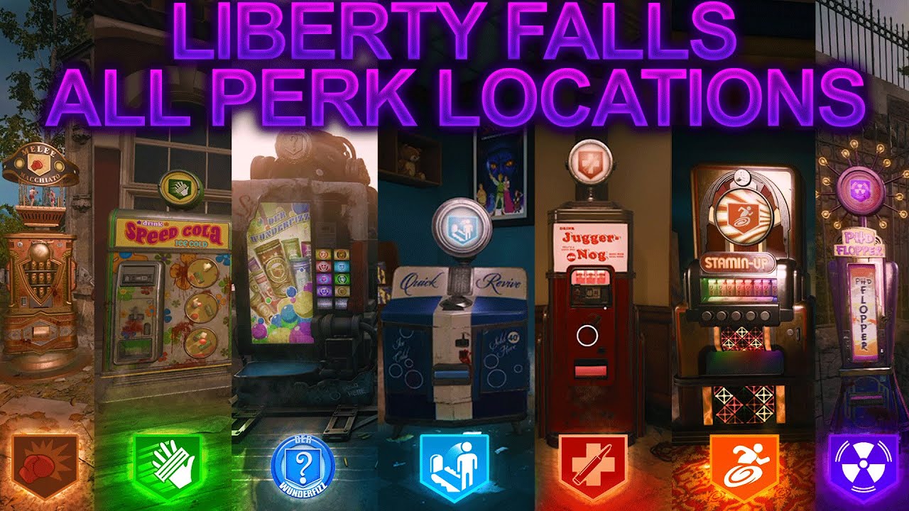ALL PERK LOCATIONS IN LIBERTY FALLS - YouTube